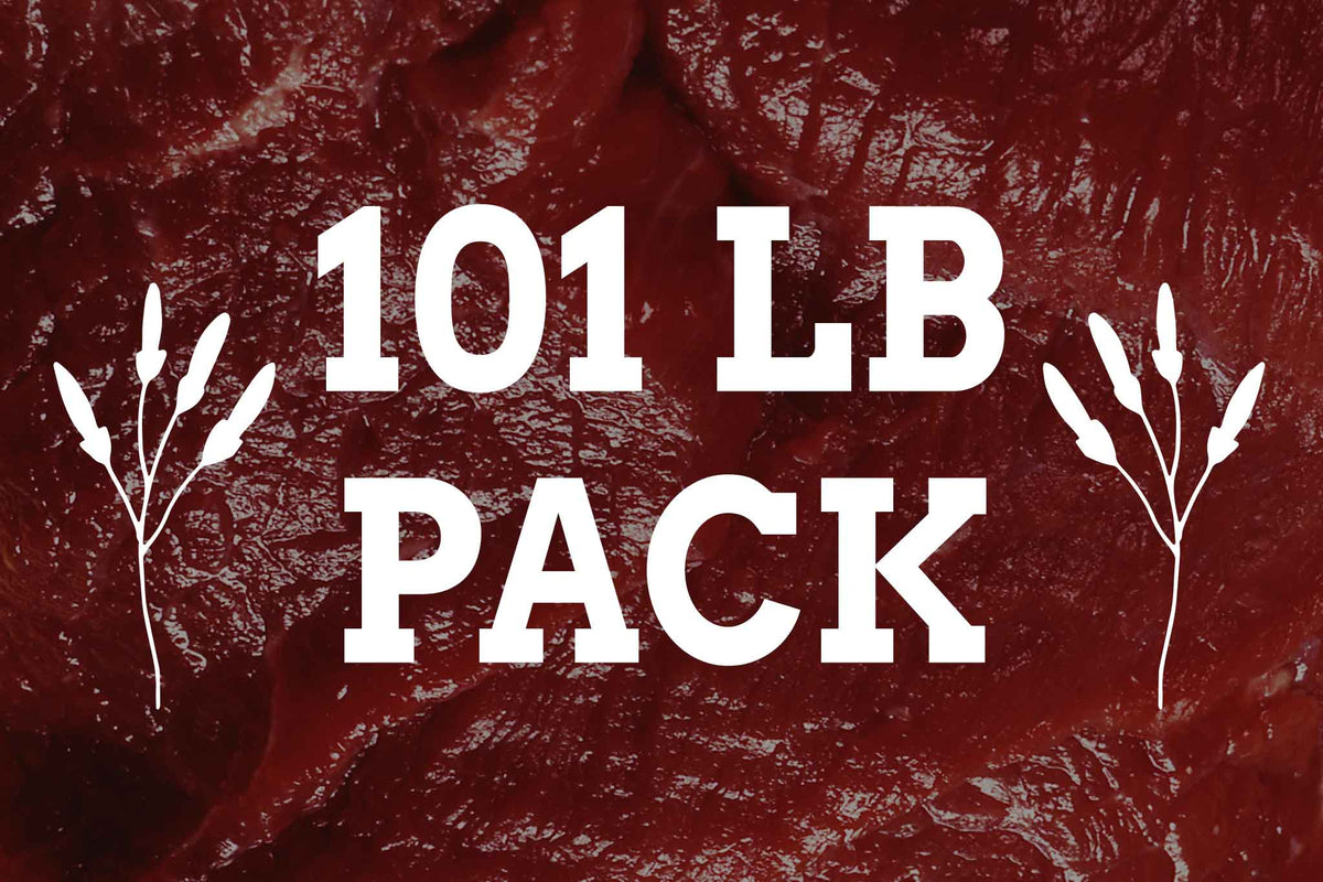 101 lb Pack of Beef | Arrowhead Beef